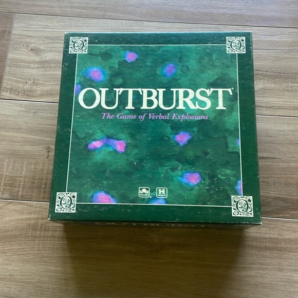 Games | Vintage Outburst A Game Of Verbal Explosions 1988 Edition Fully ...
